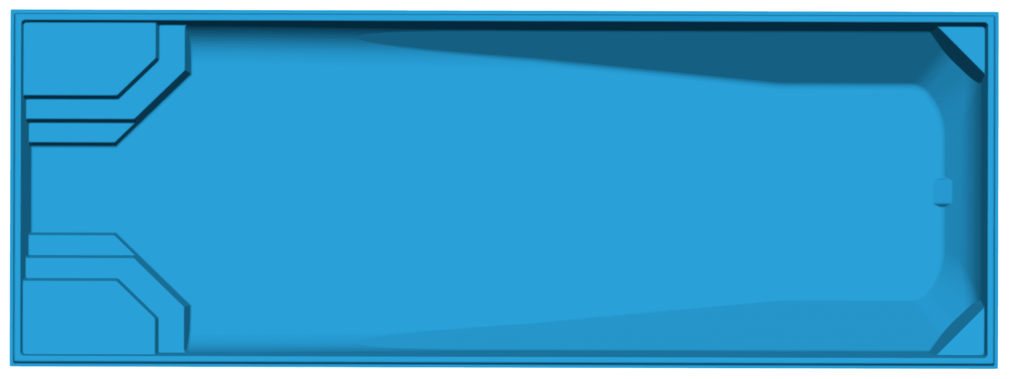 Luxor Shallow by San Juan Pools – Sleek, Spacious Design